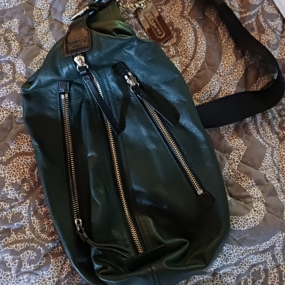 Coach Thompson 3 Pouch Sling - Gem